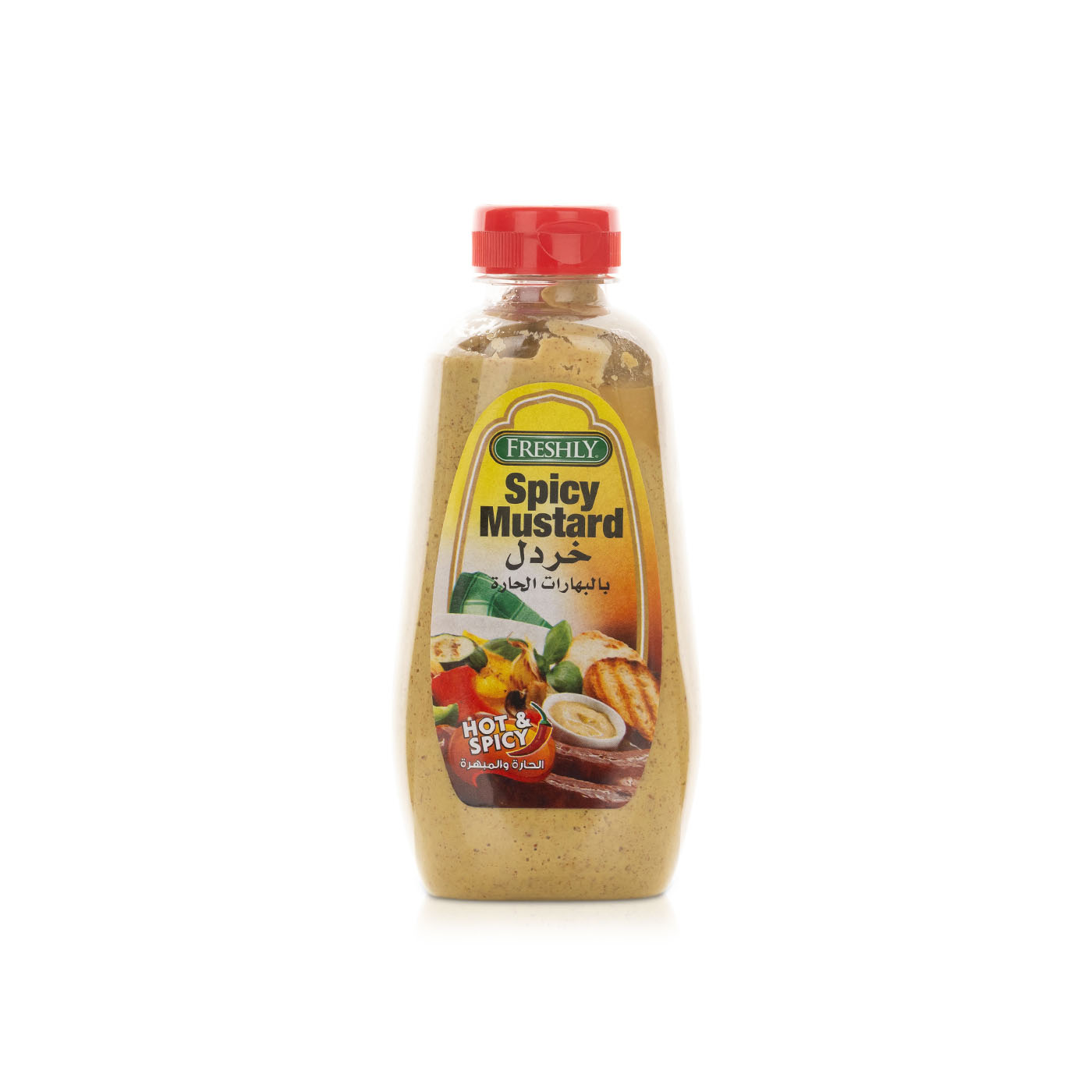 Freshly Spicy Brown Mustard 340g - Spinneys United Arab Emirates