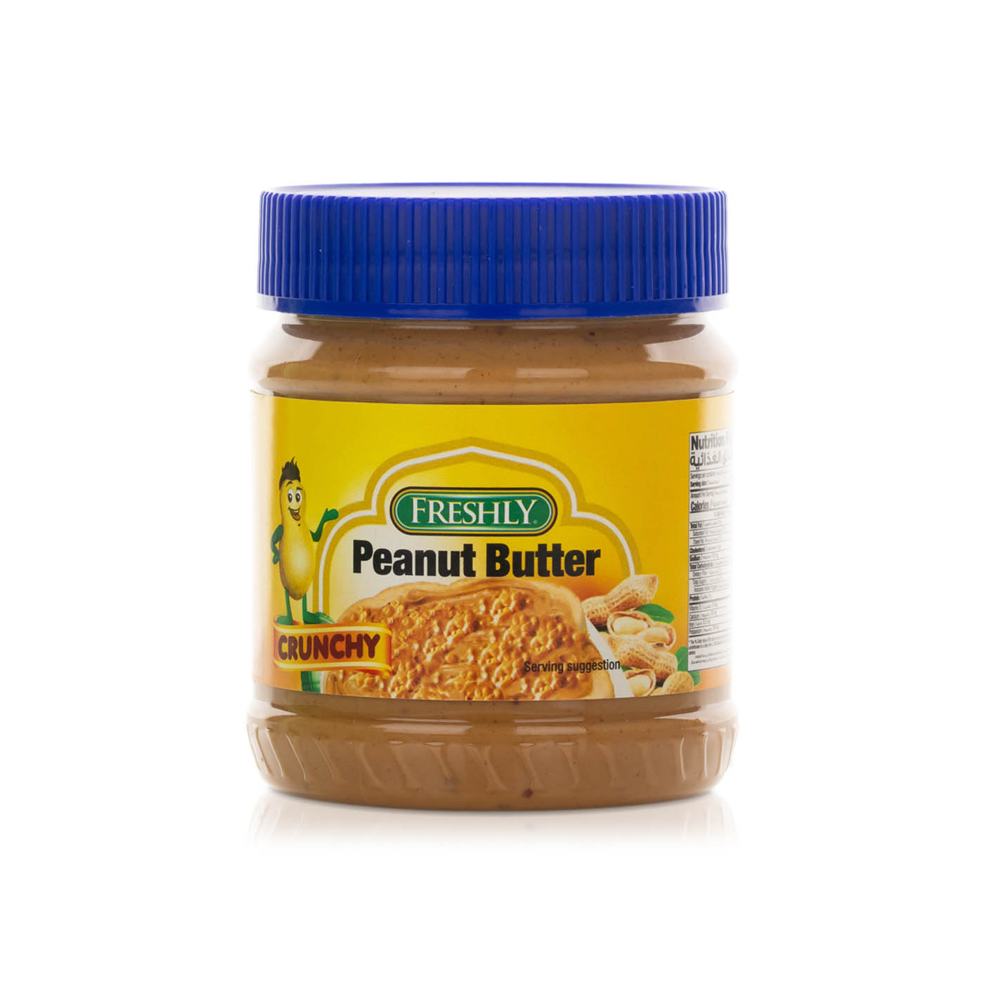 Freshly Crunchy Peanut Butter 340g - Spinneys United Arab Emirates