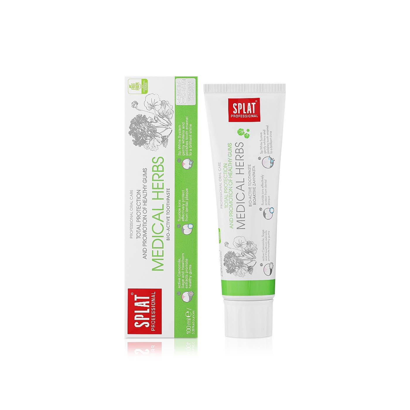 Splat Medical Herbs Toothpaste 100ml - Spinneys UAE