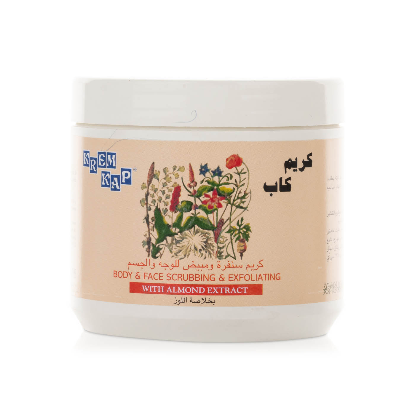 Kremkap Almond Exfoliating Body and Face Scrub 500ml - Spinneys United ...