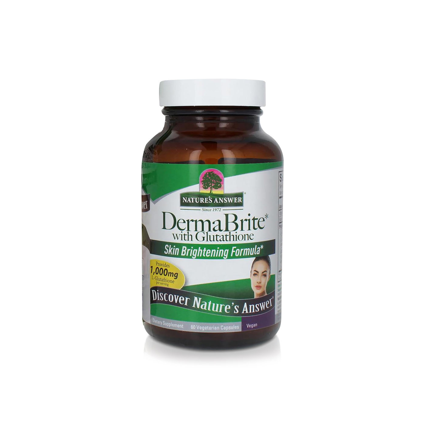 Nature's Answer DermaBrite with Glutathione Capsules x 60 - Spinneys UAE