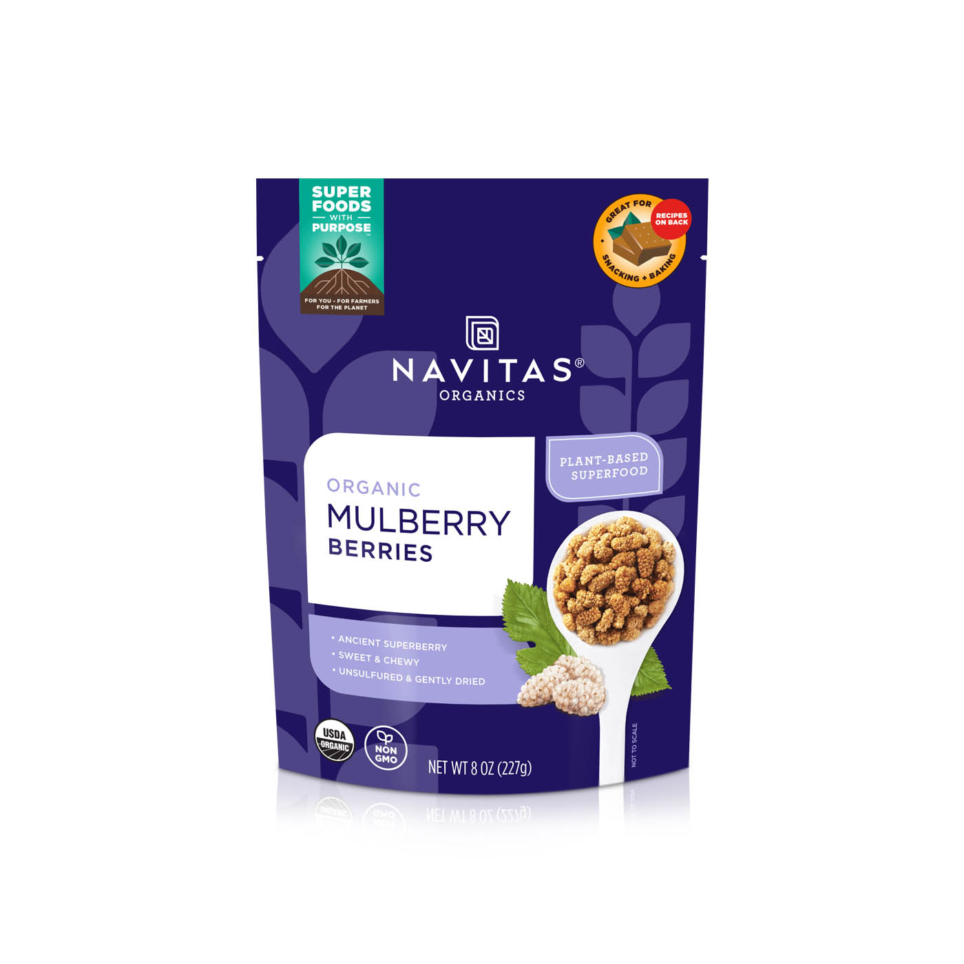 Navitas Organics Mulberries 227g - Spinneys United Arab Emirates