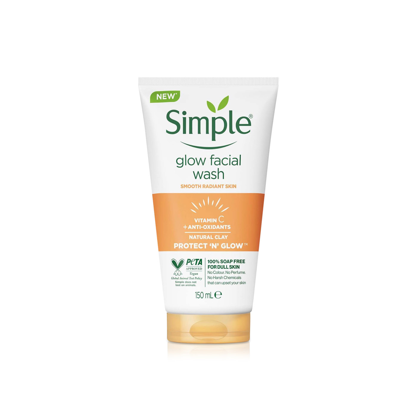 Simple Glow Clay Polish Face Wash 150ml - Spinneys United Arab Emirates