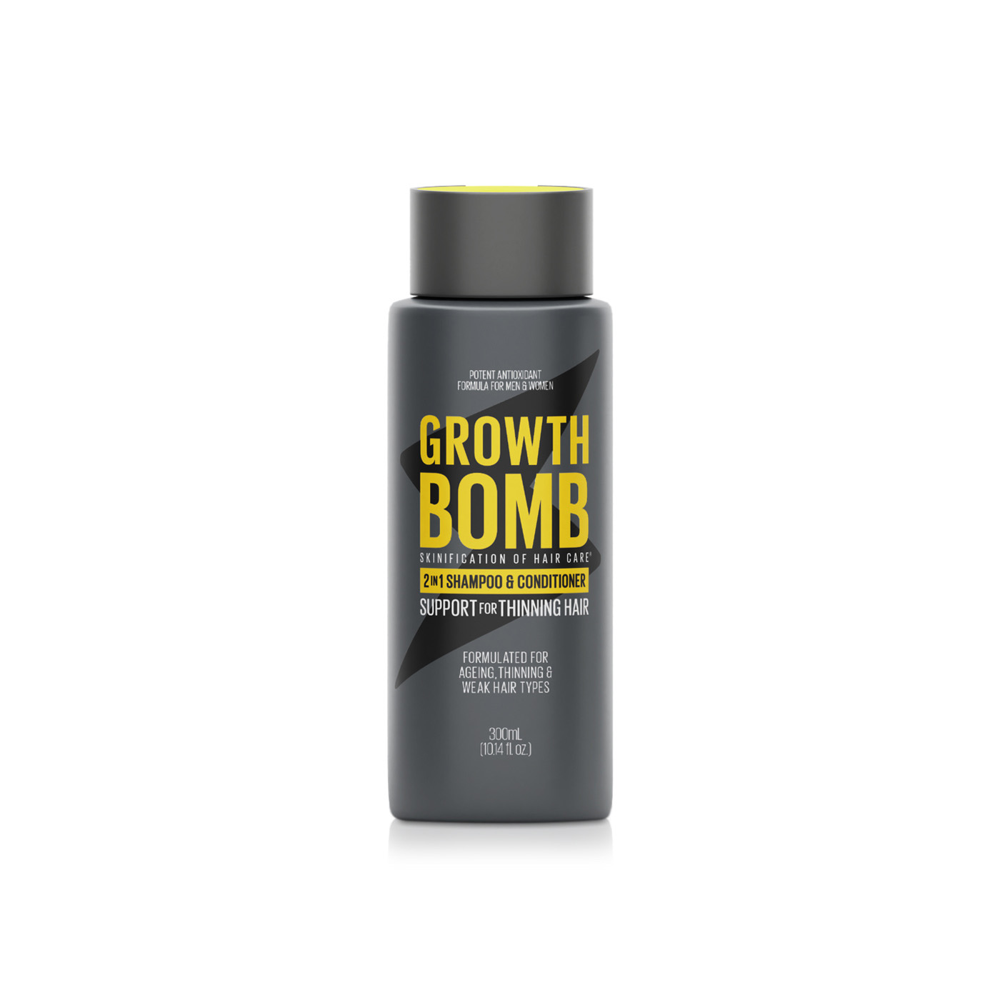 Growth Bomb High Strength 2in1 Shampoo and Conditioner 300ml - Spinneys ...