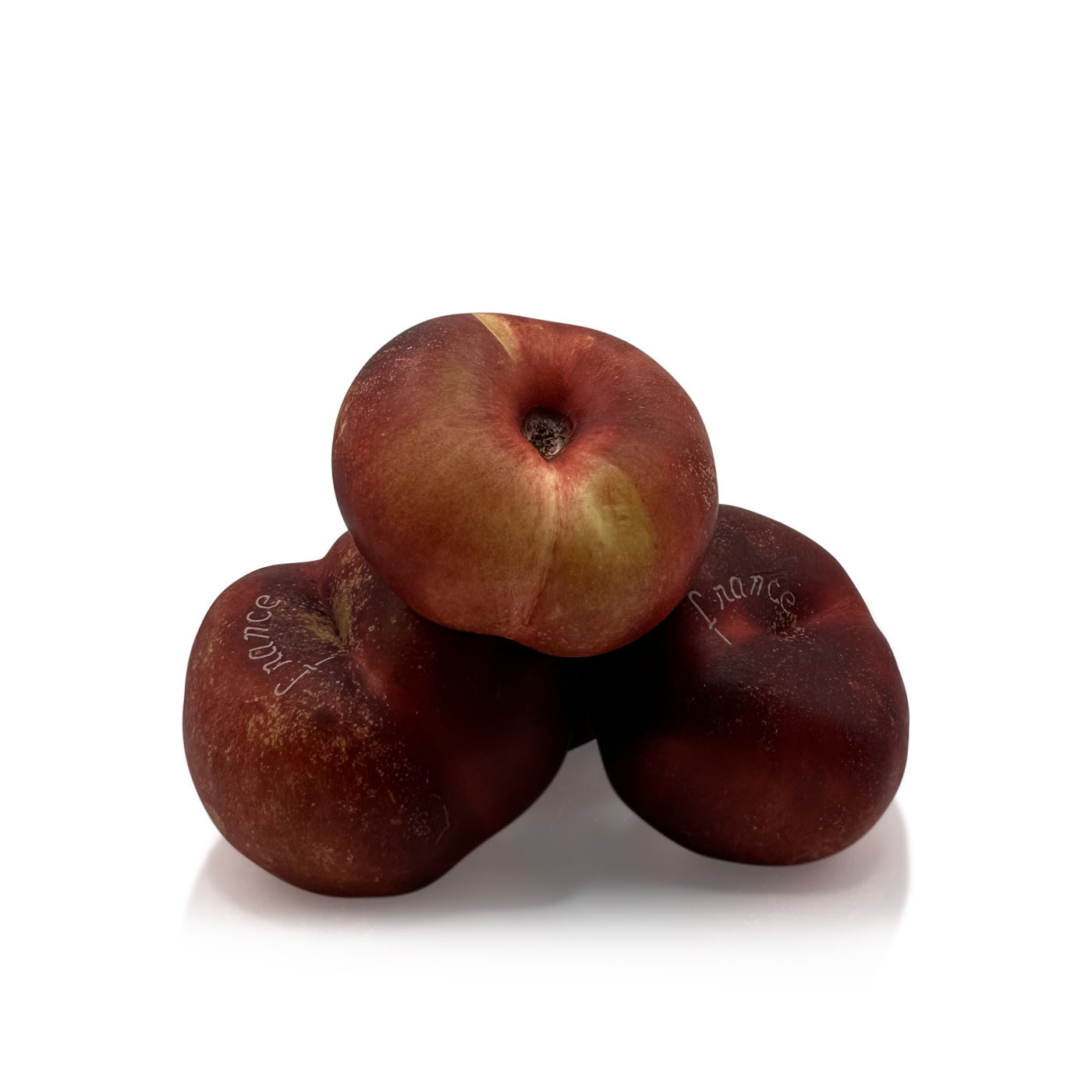 Flat Nectarine White France - Spinneys United Arab Emirates