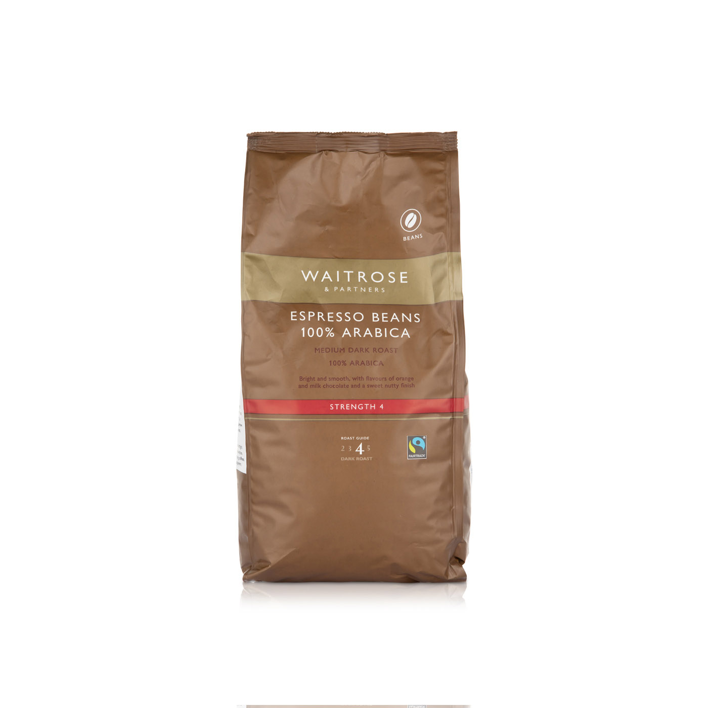 Waitrose Espresso Beans 100% Arabica 1kg - Spinneys UAE