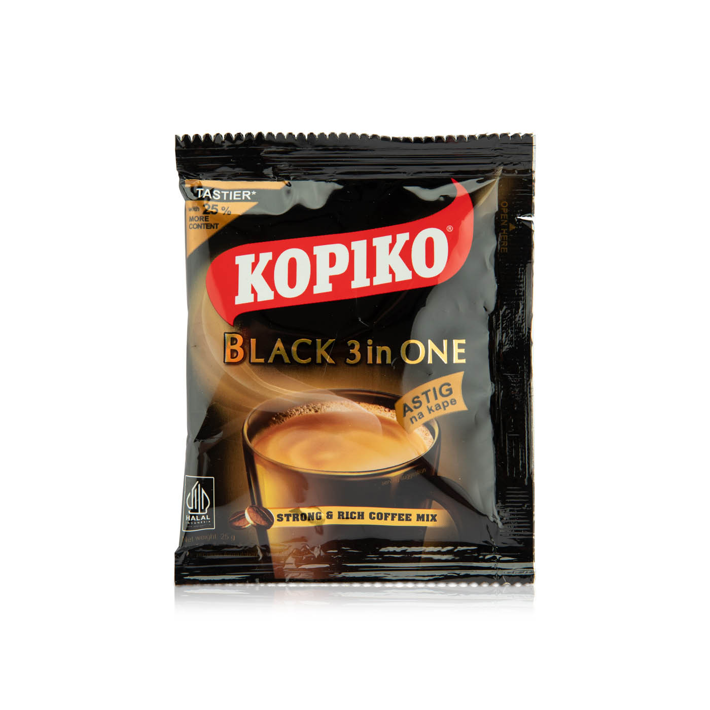 Kopiko Black Coffee 3in1 25g - Spinneys UAE