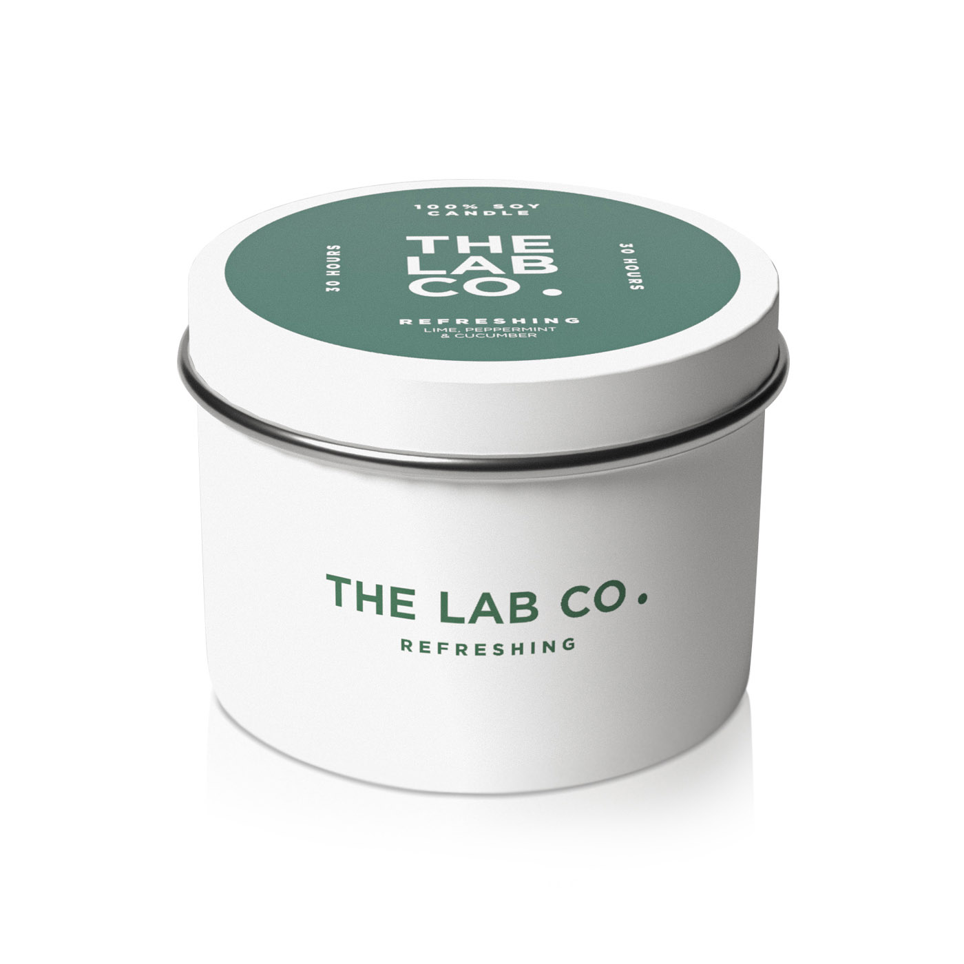 The Lab Co. Refreshing Candle Tin 180g - Spinneys UAE