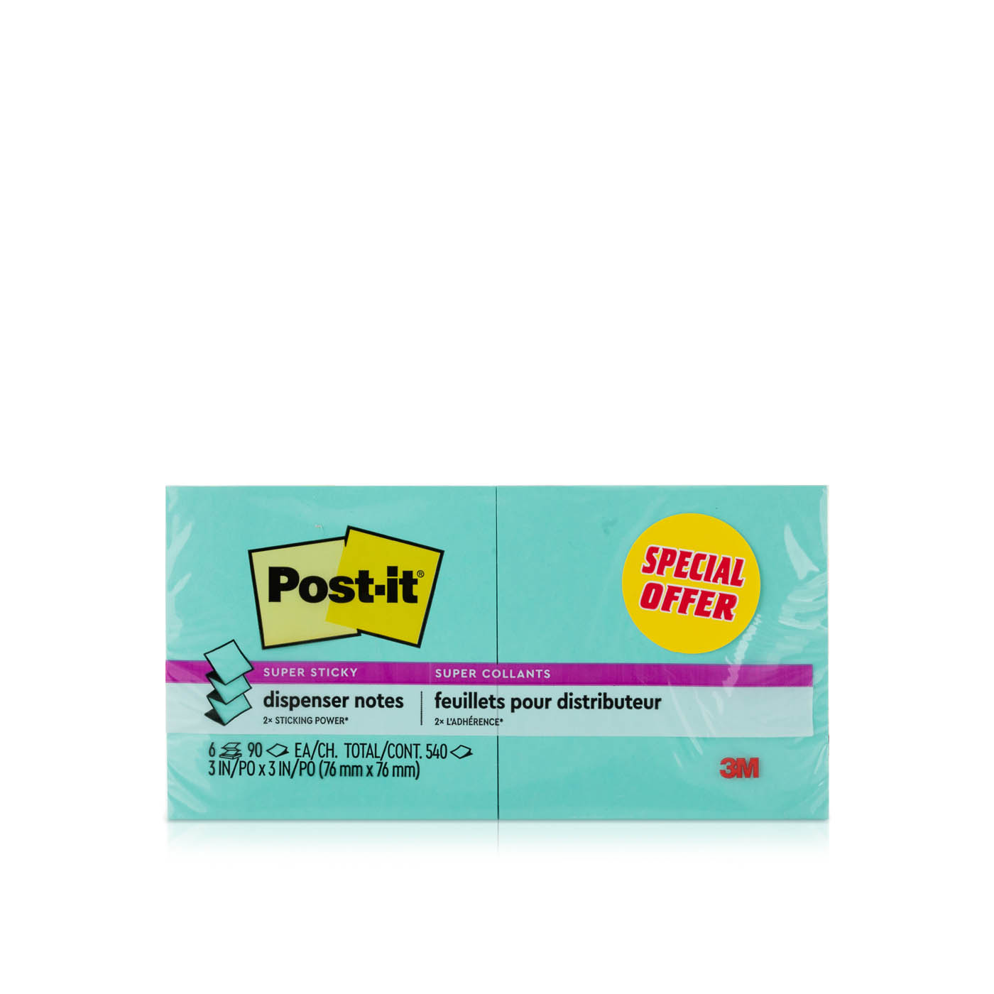 3m Post It Pop Up Note Refill Pad x 6 - Spinneys United Arab Emirates