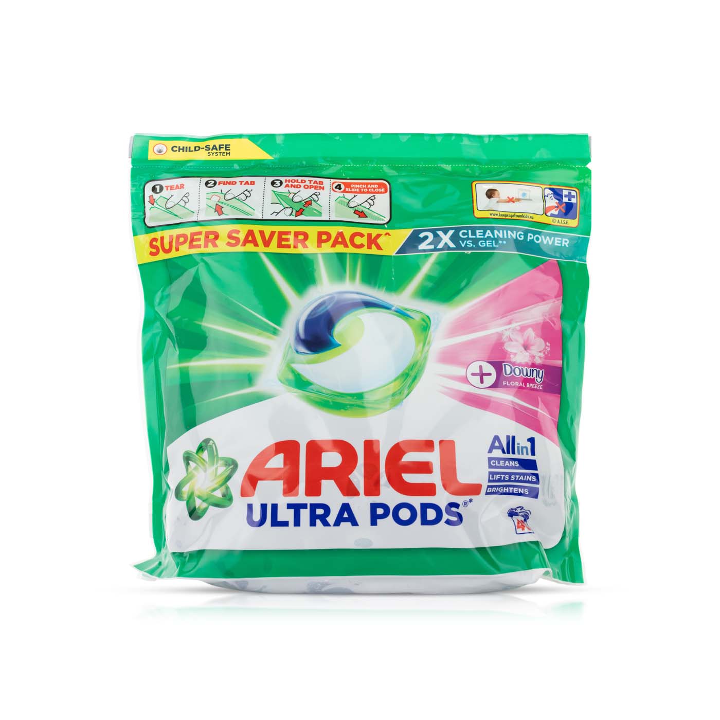 Ariel All in One Ultra Pods with Touch of Downy x 40 - Spinneys United ...