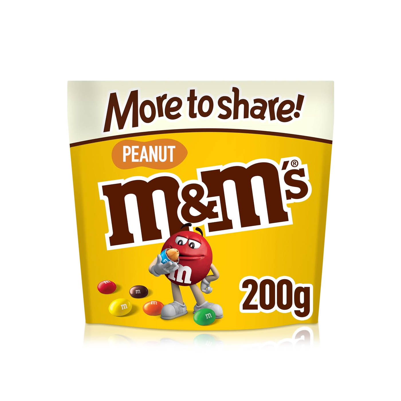 M&M's Peanut More to Share Pouch 200g - Spinneys United Arab Emirates