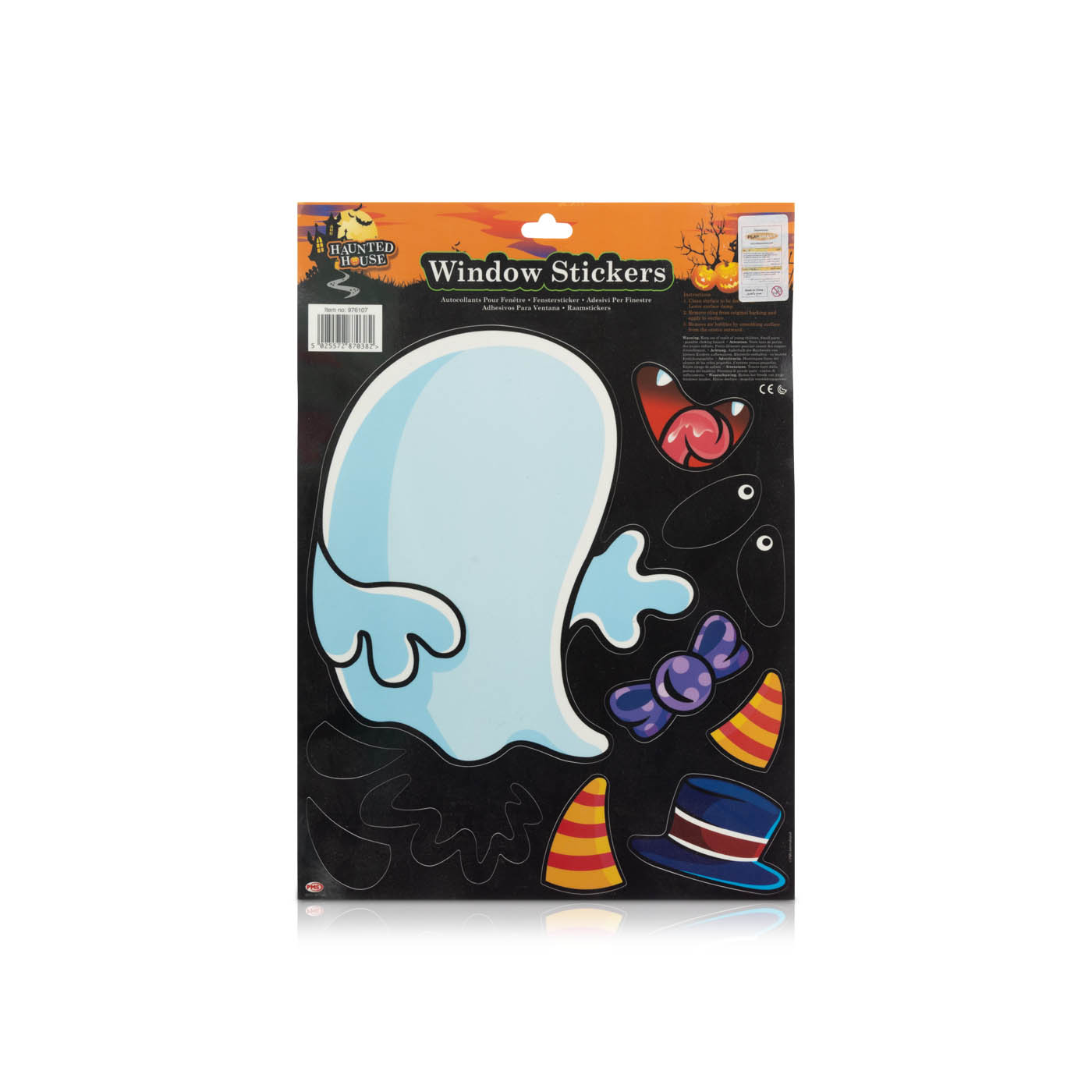 PMS Halloween DIY Window Stickers x 4 - Spinneys United Arab Emirates