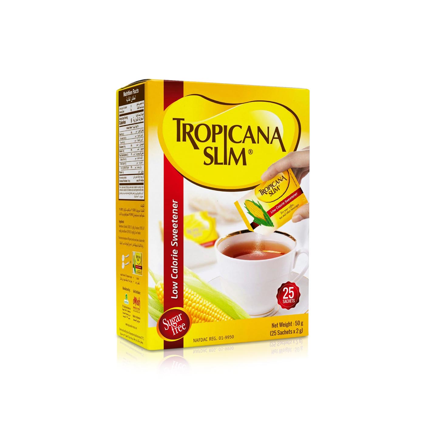 Tropicana Slim Low Calorie Sweetener 25sachets