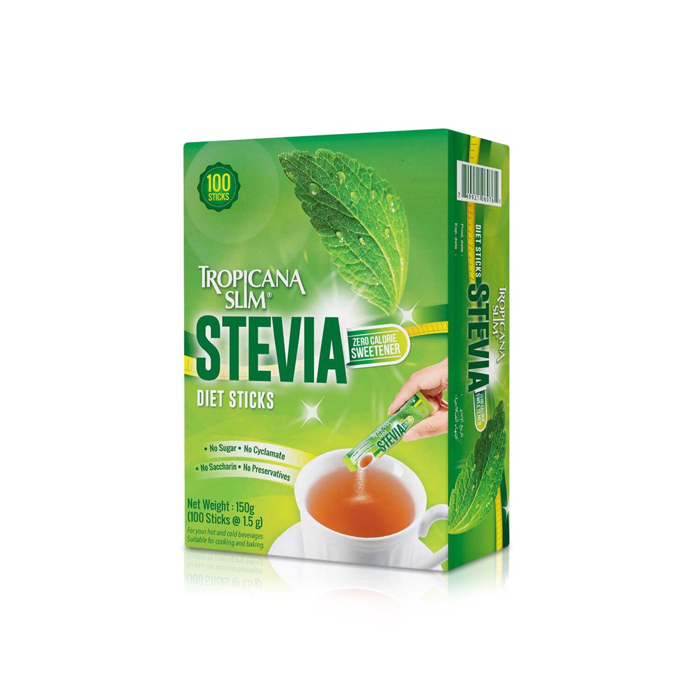 Tropicana Slim Stevia Sweetener 150g