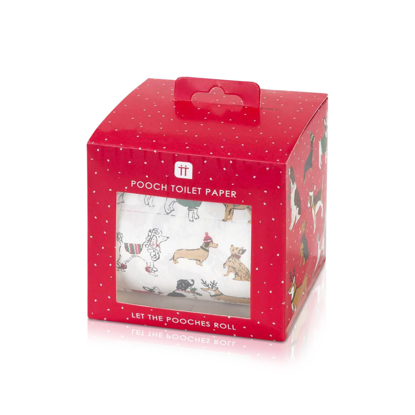 Talking Tables Christmas Hound Toilet Roll