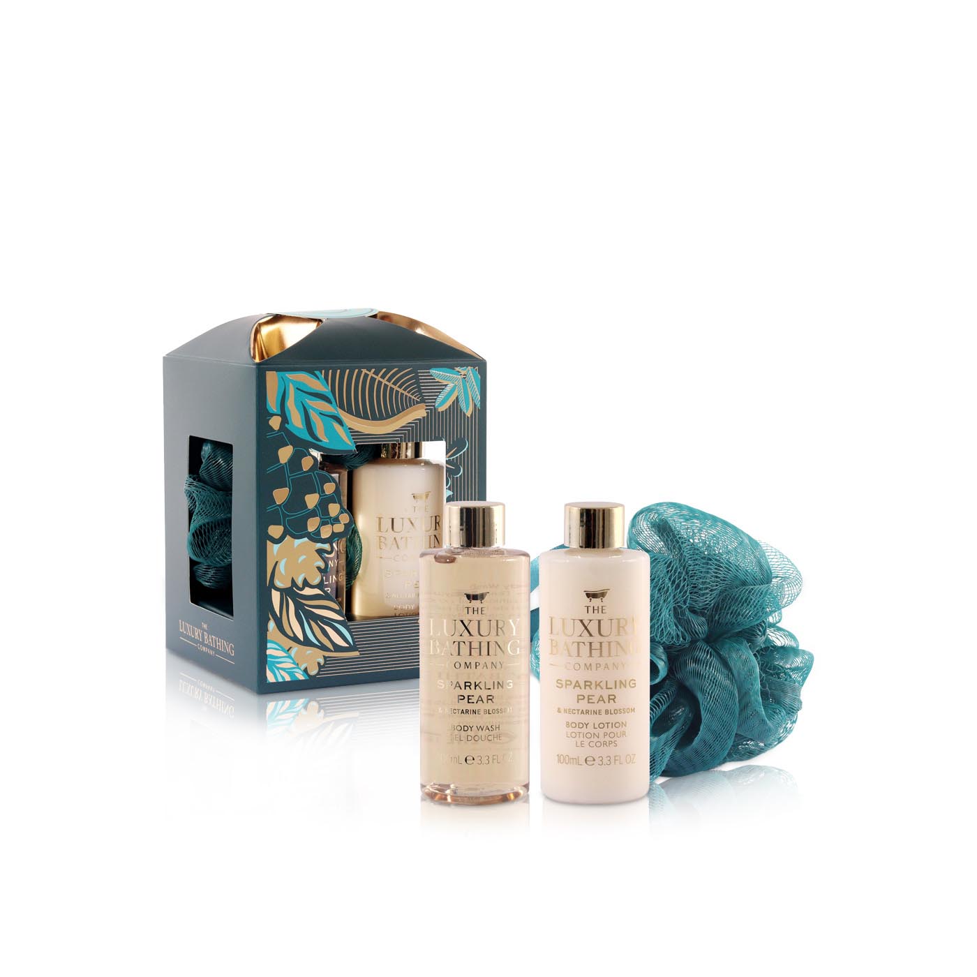 Grace Cole Sparkling Pear Glow Set 50ml x 4