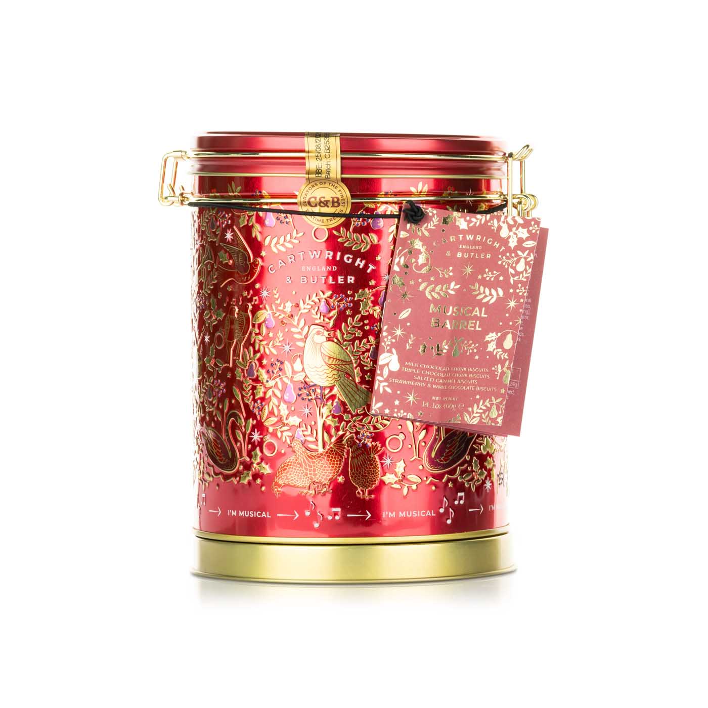 Cartwright & Butler Musical Biscuit Barrel 400g