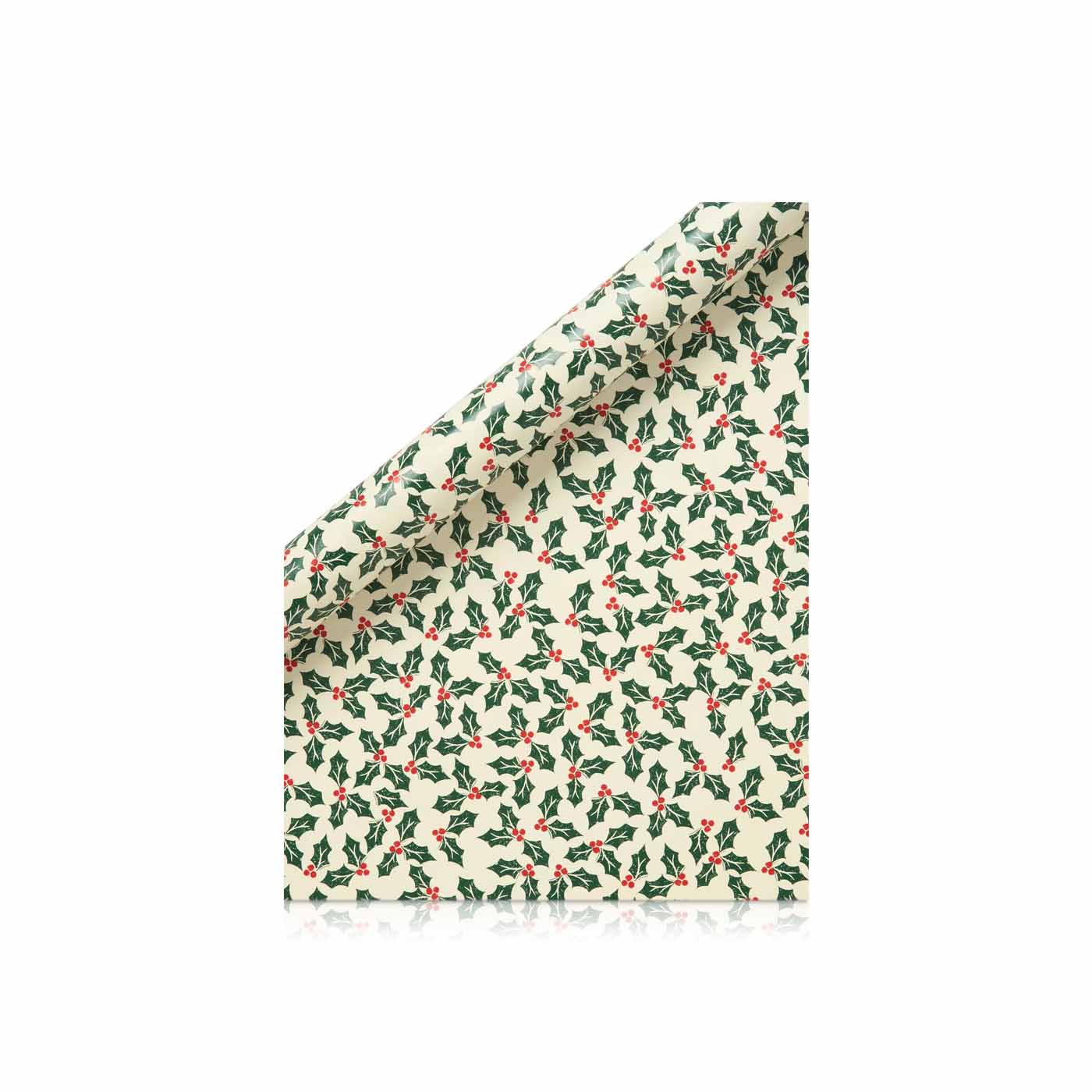 John Lewis Jolly Holly Wrapping Paper 4m