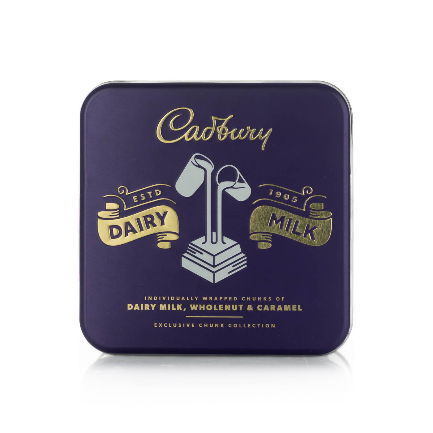 Cadbury Dairy Milk Mixed Chunks Tin 360g - Spinneys United Arab Emirates