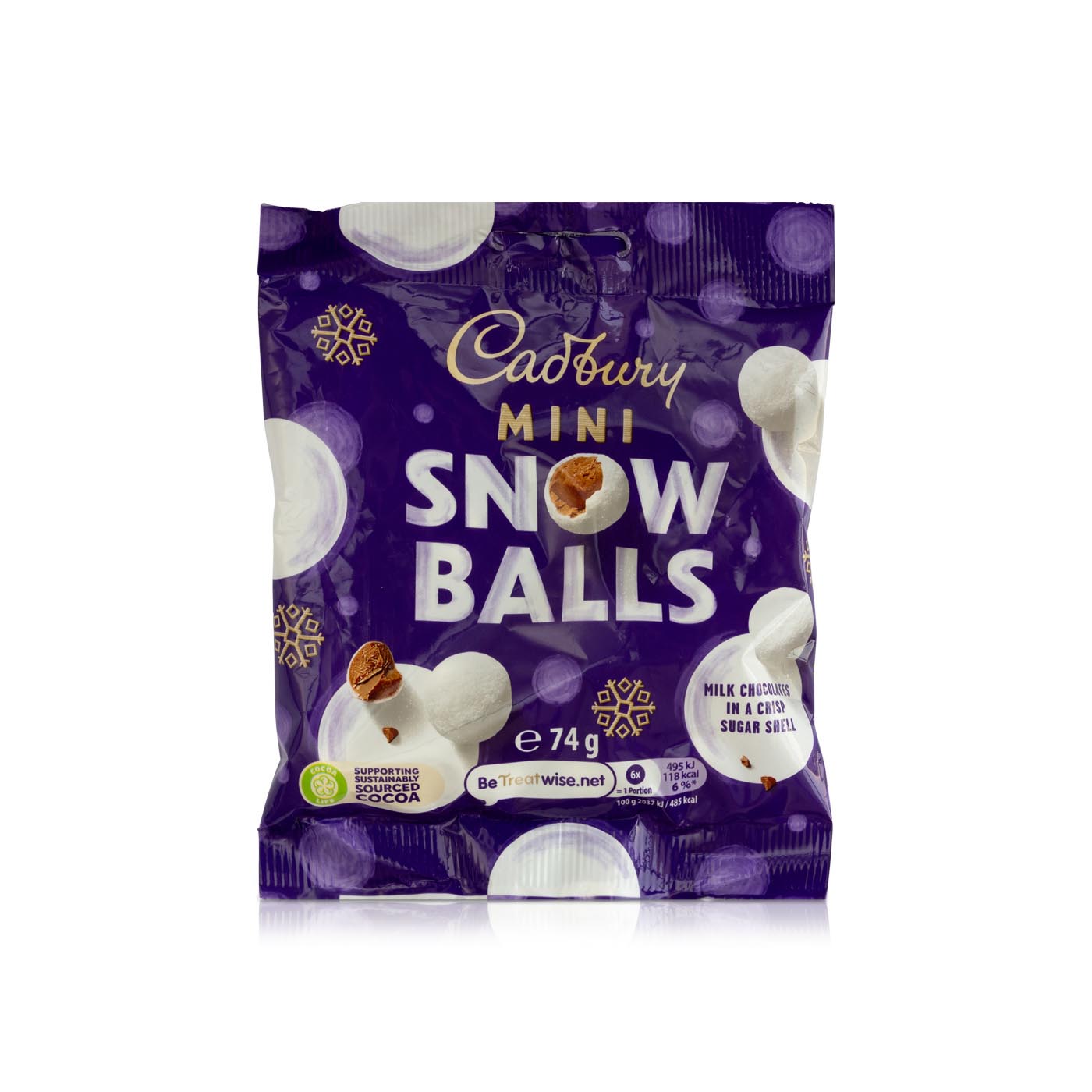 Cadbury Mini Snow Balls 74g
