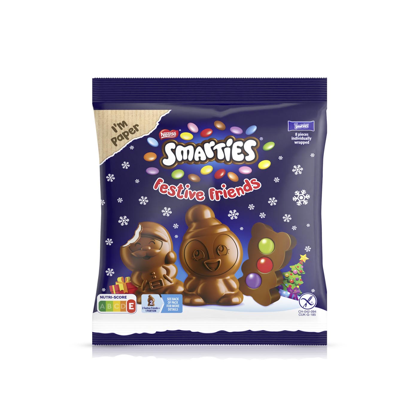 Kitkat Smarties Christmas Shapes 65g
