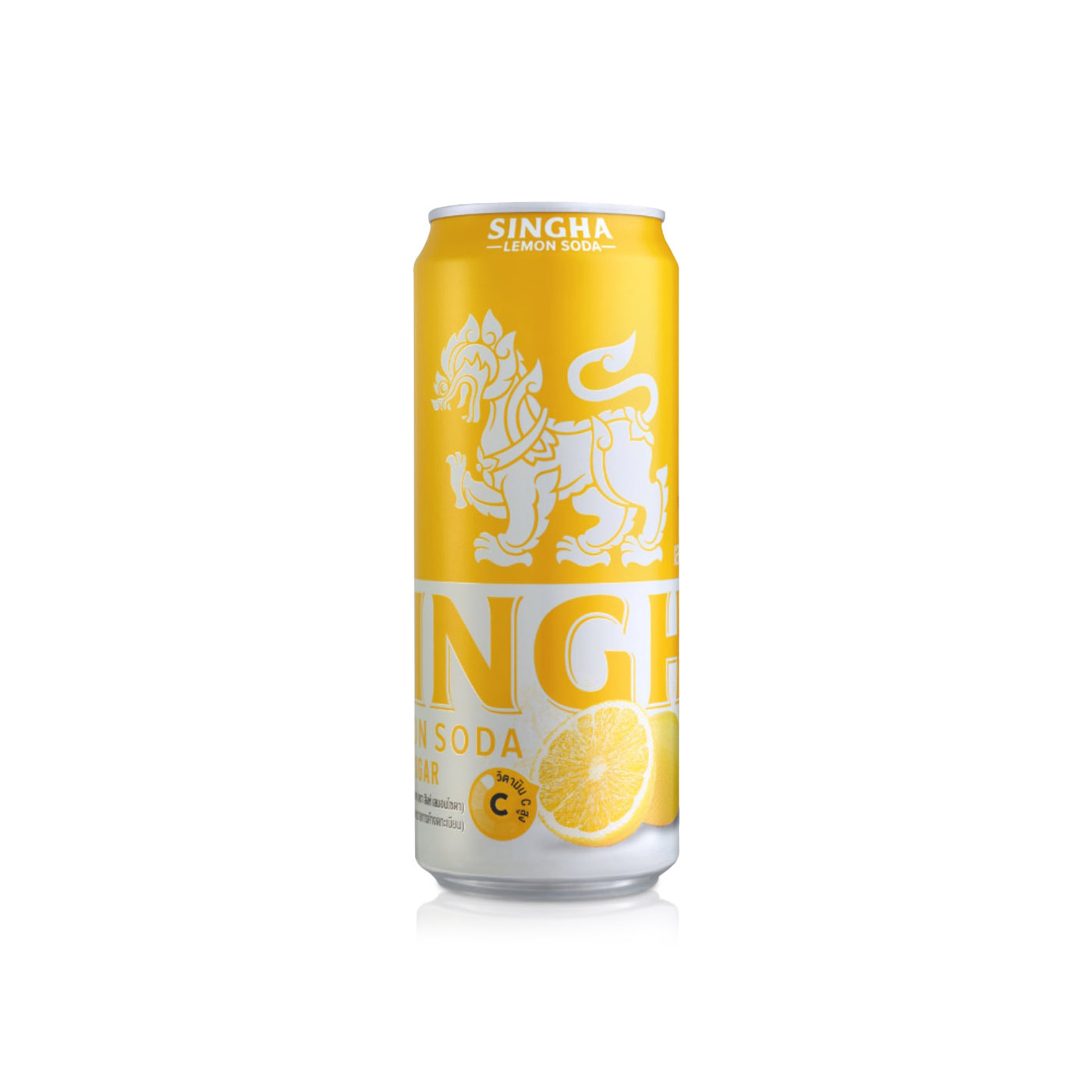 Singha Lemon Soda Sugar-Free 330ml