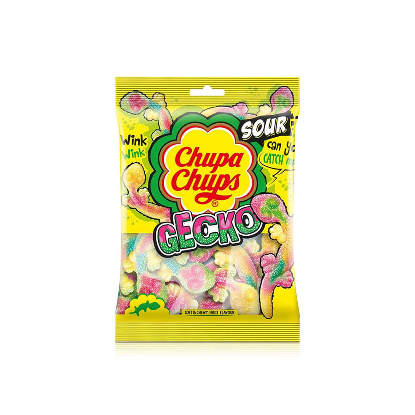 Chupa Chups Sour Gecko Jellies 160g