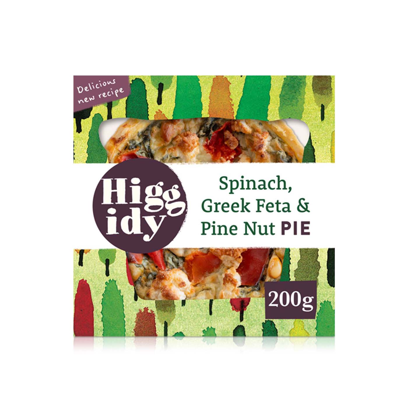 Higgidy Spinach, Greek Feta & Pine Nut Pie 200g