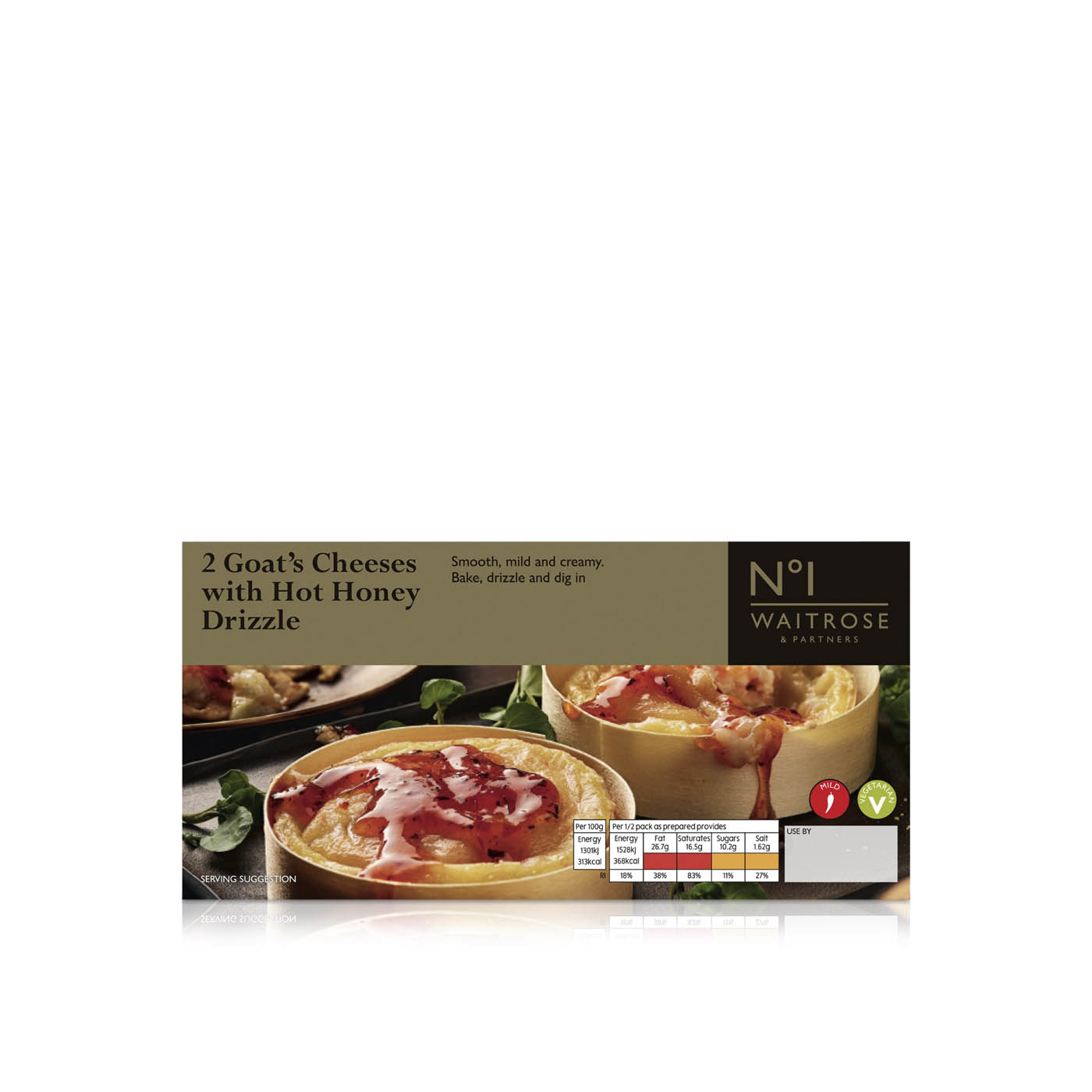 Waitrose Goat's Cheese with Honey 235g