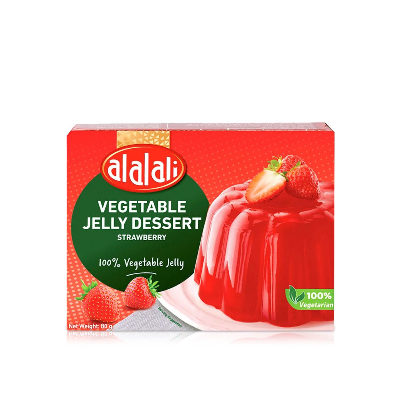 Al Alali Gelatin Strawberry Vegetable 80g
