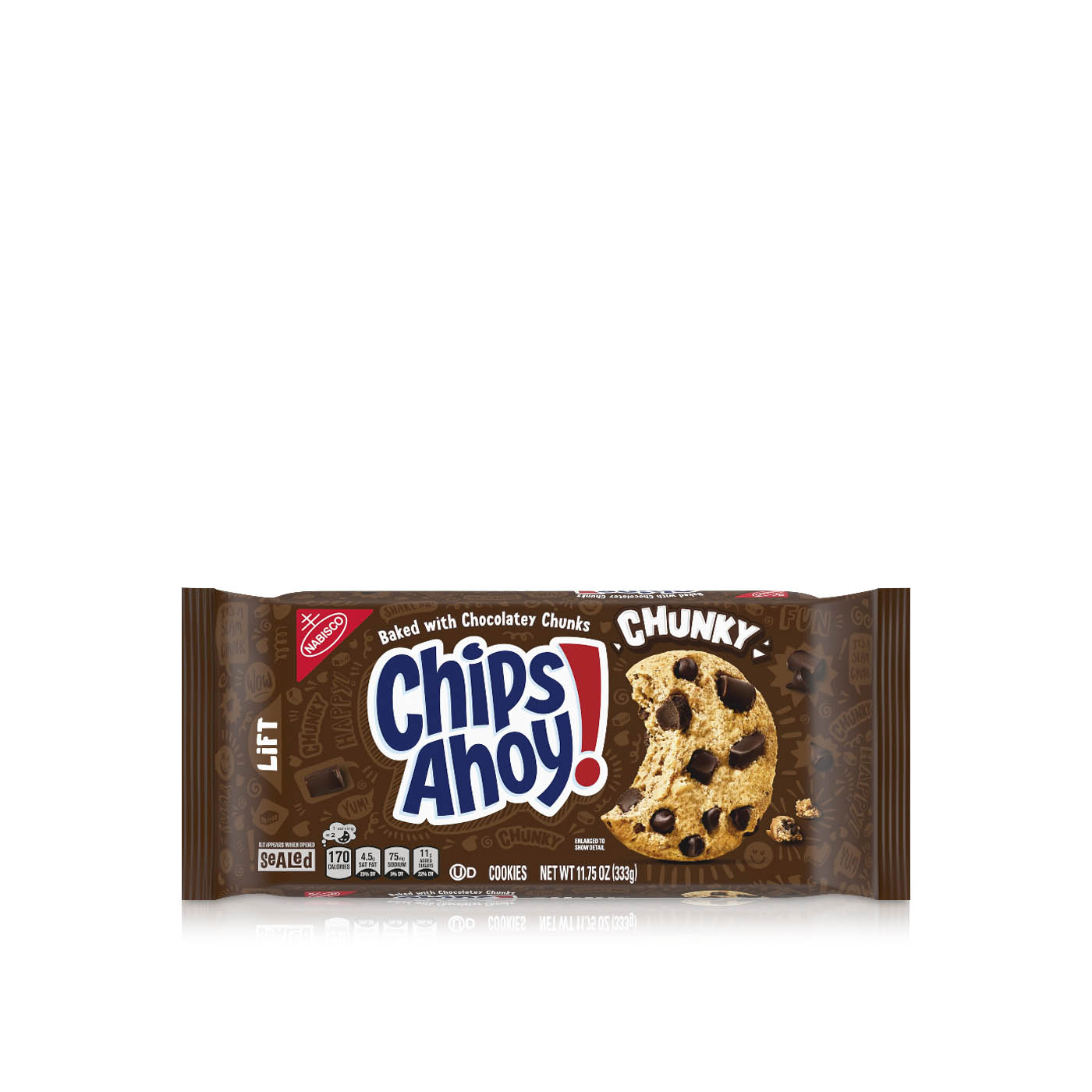 Chips Ahoy Chunky Chocolate Chip Cookies 333g - Spinneys الإمارات ...