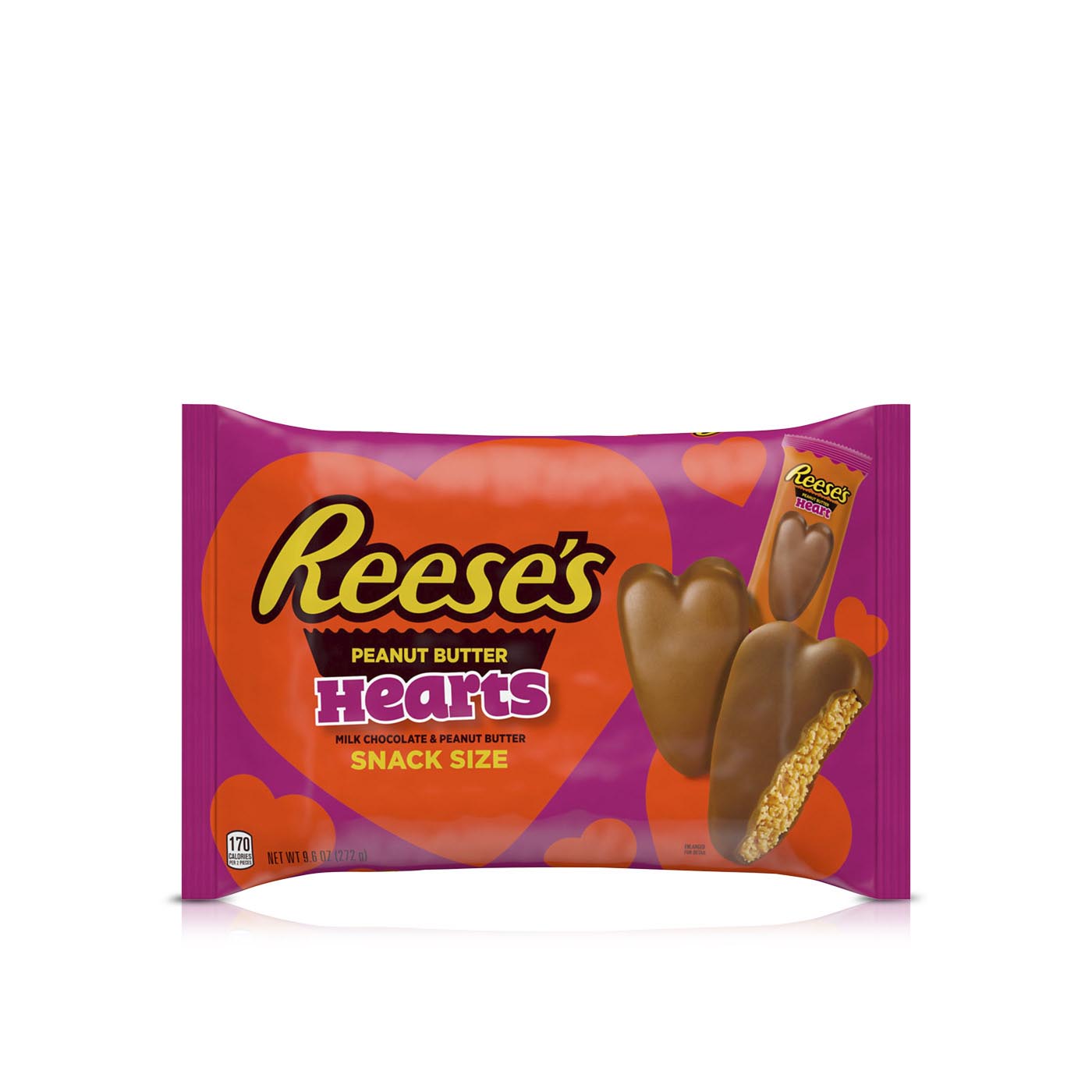 Reese's Peanut Butter Hearts Chocolate 272g - Spinneys United Arab Emirates