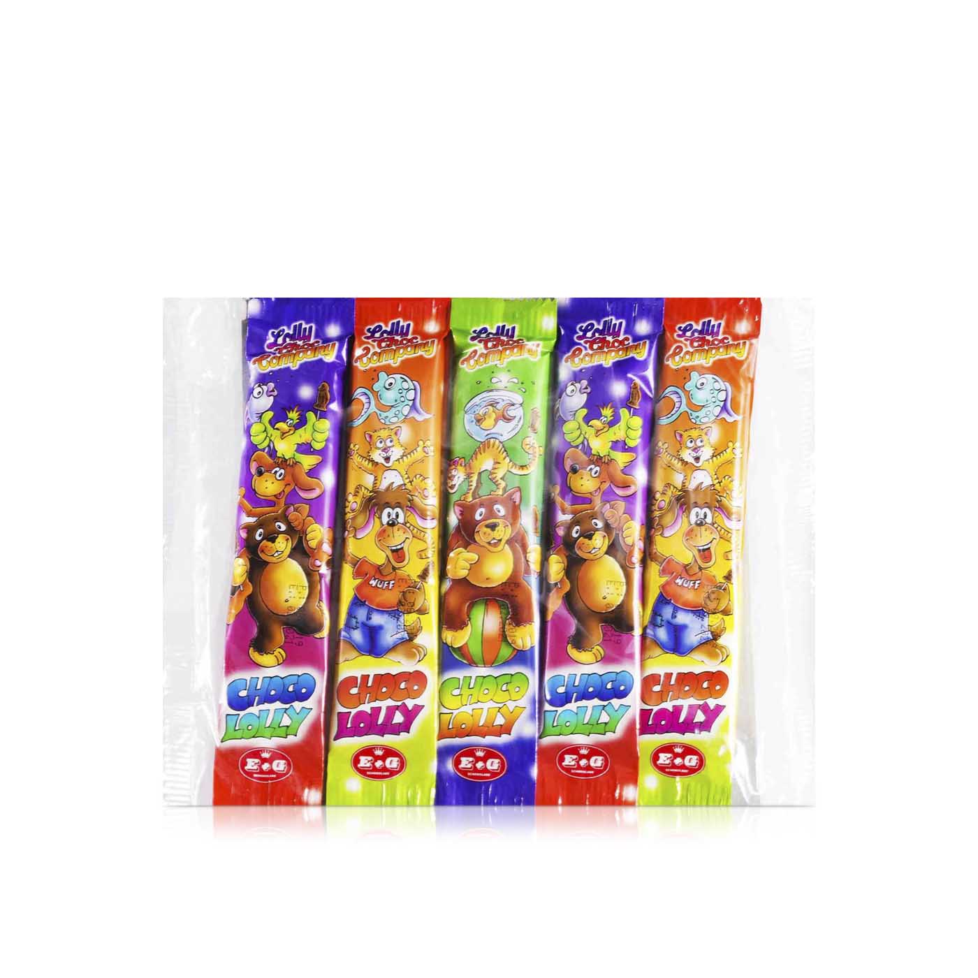 E + G Choco Lolly Confectionery 15g x 5 - Spinneys United Arab Emirates