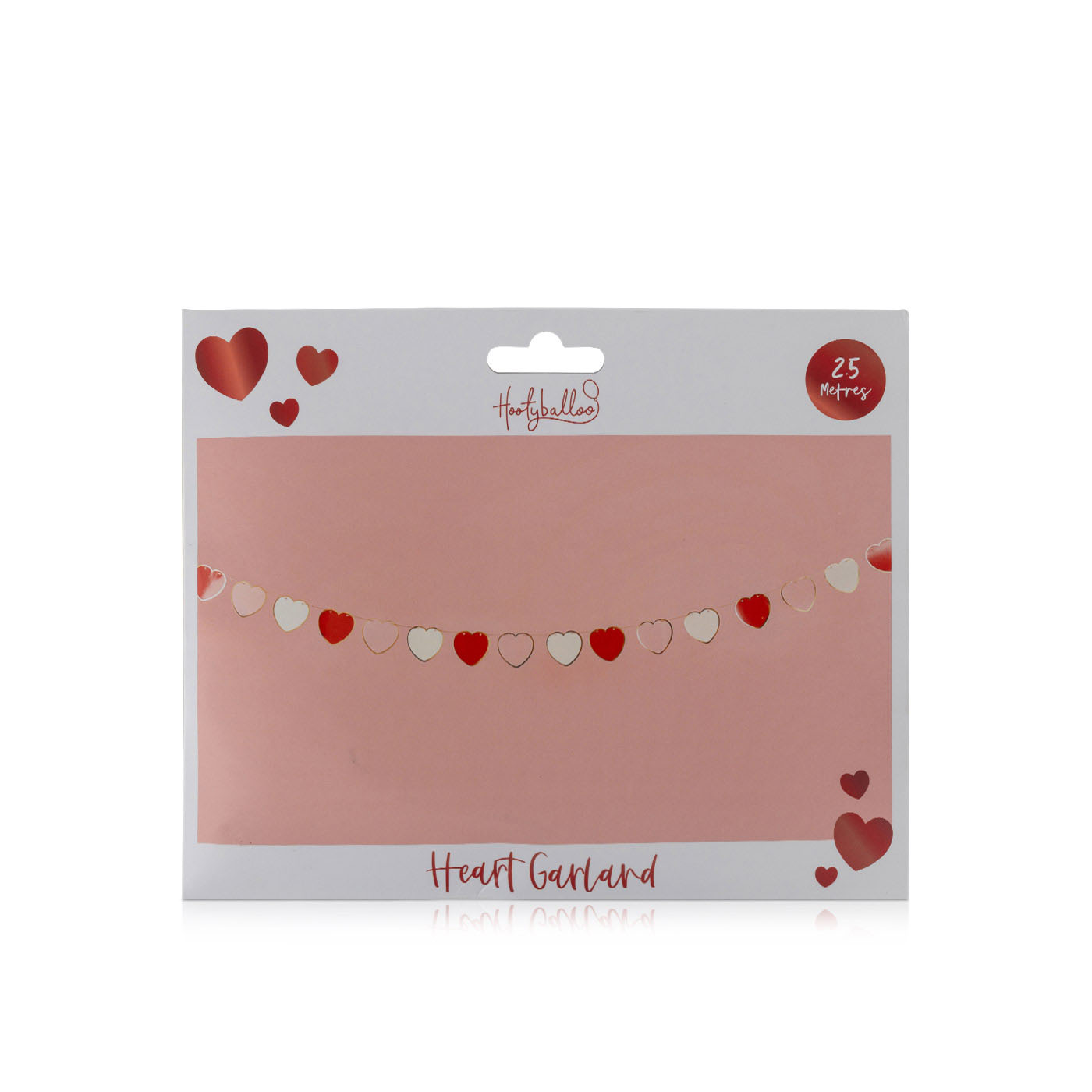 Hootyballoo Heart Garland 2.5m - Spinneys United Arab Emirates