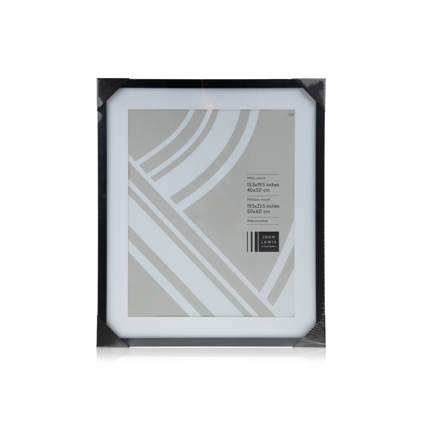 John Lewis Frame Black 40x50cm - Spinneys United Arab Emirates