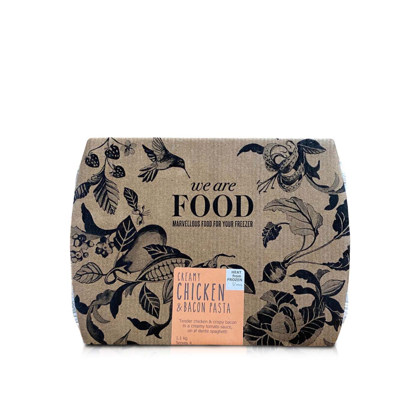 We Are Food Frozen Creamy Chicken & Bacon Pasta 1.1kg - Spinneys United ...