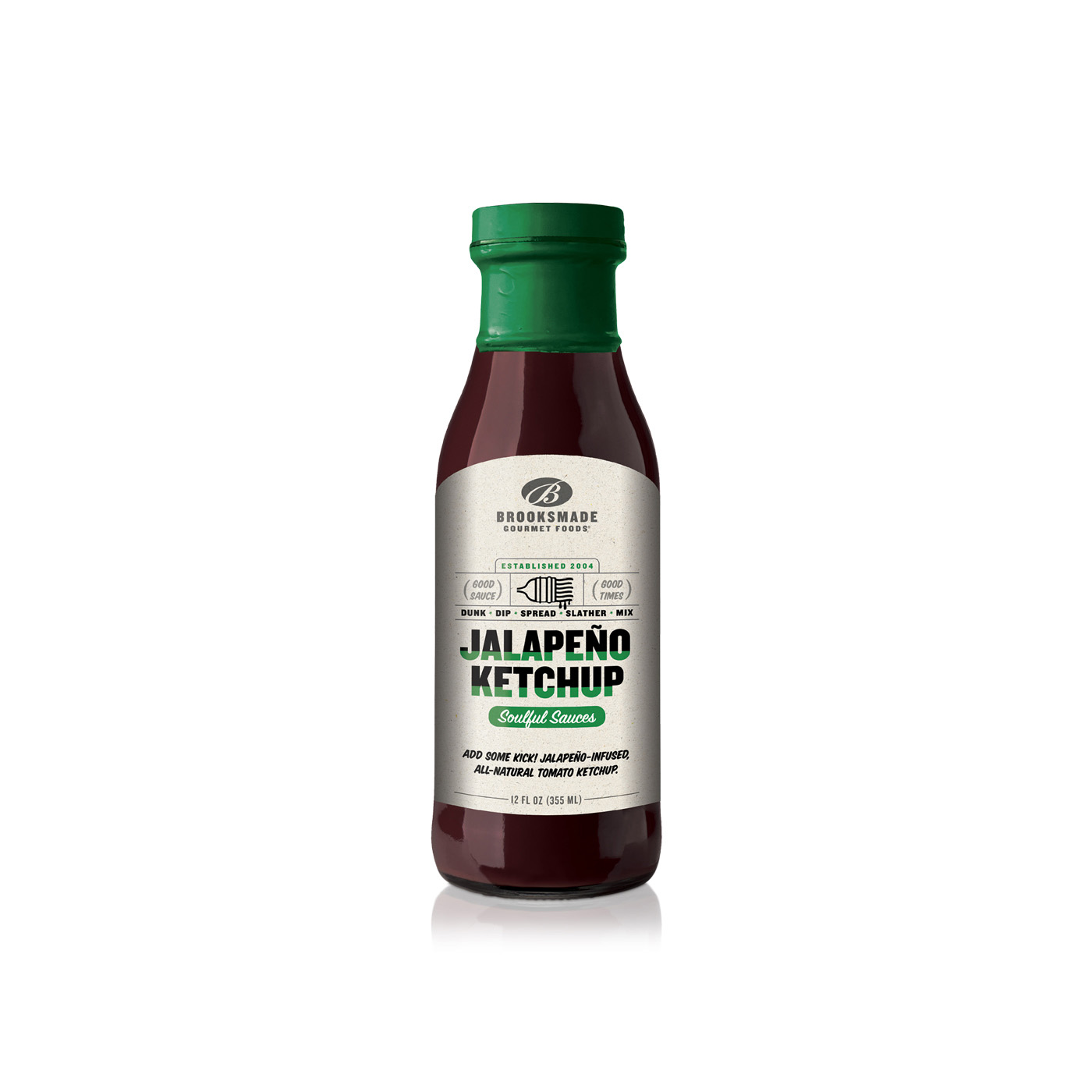 Brooksmade Jalapeño Ketchup BBQ Sauce 355ml - Spinneys United Arab Emirates