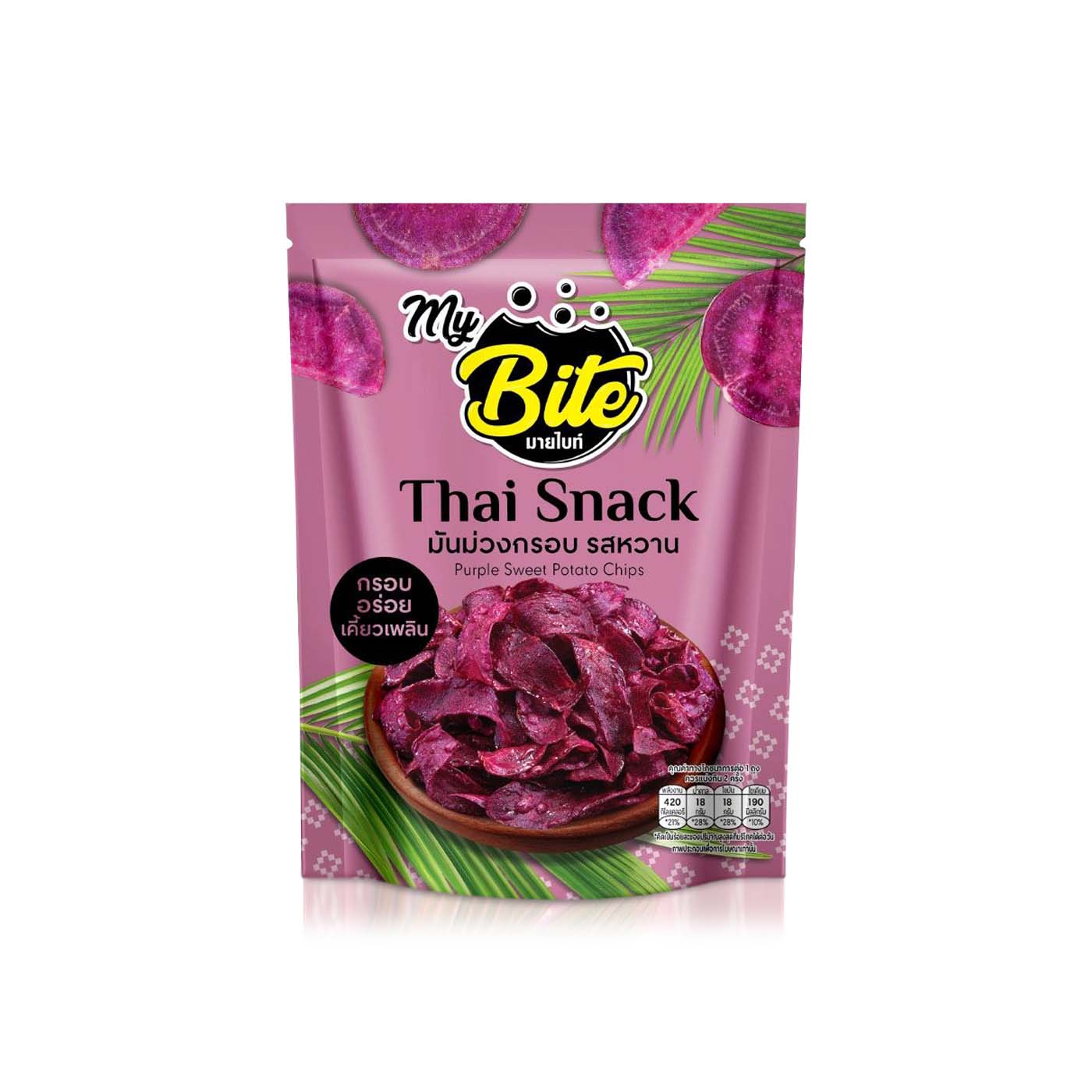 My Bite Purple Sweet Potato Chips Crisps 85g - Spinneys United Arab ...