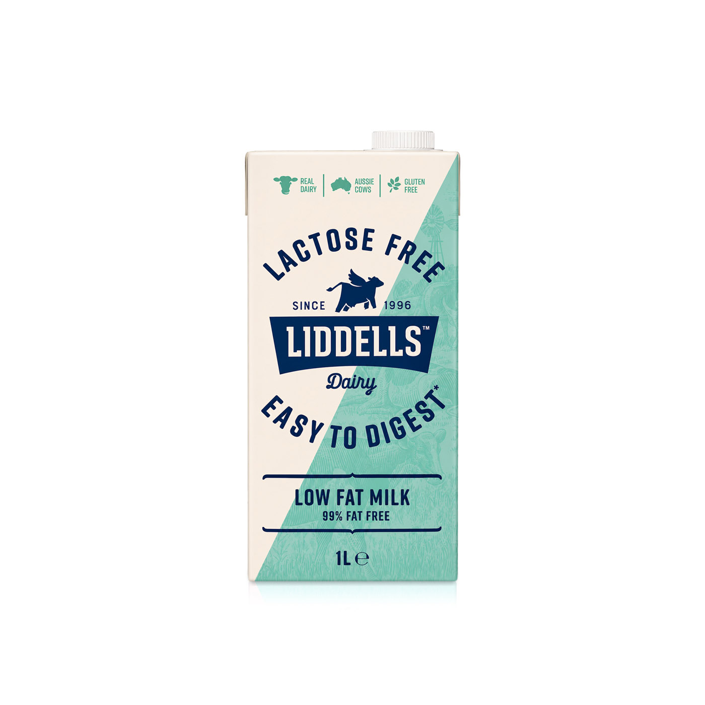 Liddells Lactose-Free Low Fat Milk 1 Litre - Spinneys United Arab Emirates